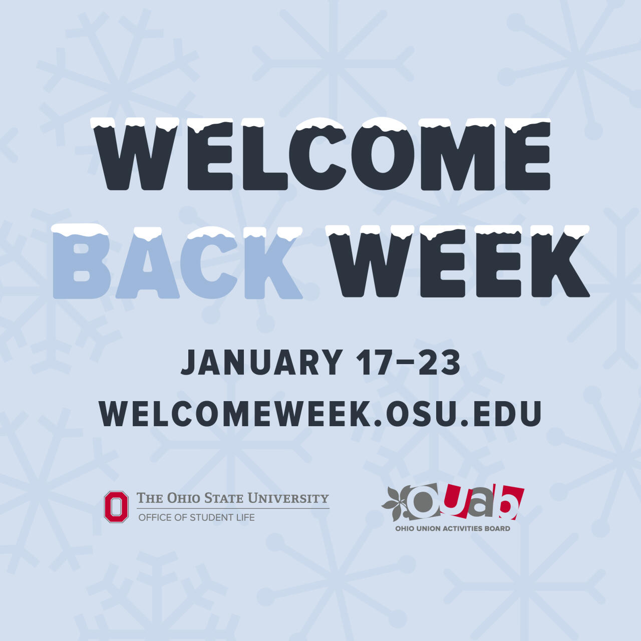 Welcome Back Week 2022 : Office of Student Life